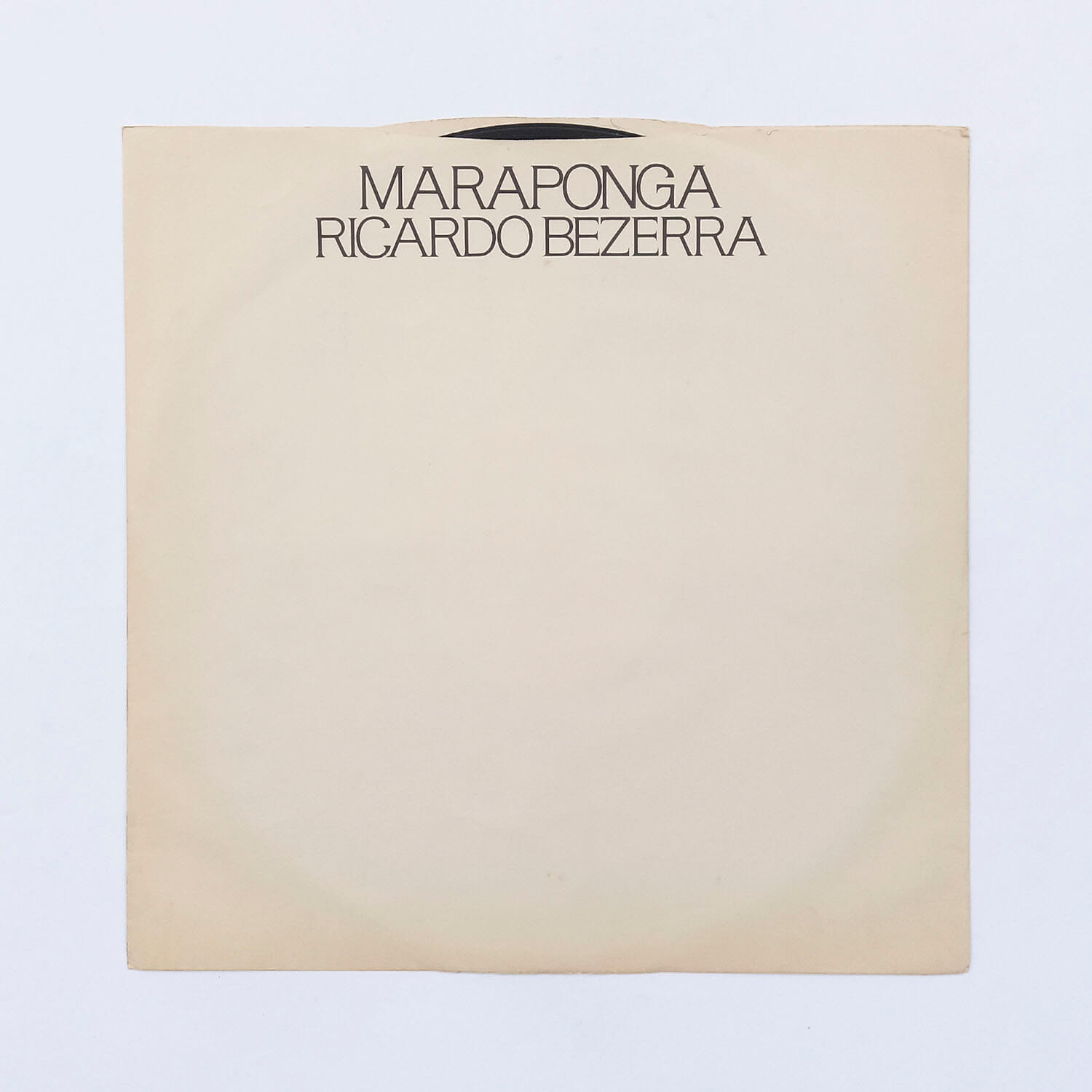 Ricardo Bezerra ‎– Maraponga (1978) - Zabumbê Discos