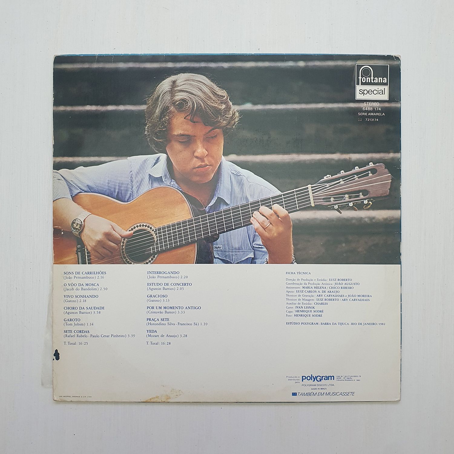 Rafael Rabello – Sete Cordas (1982) - Zabumbê Discos
