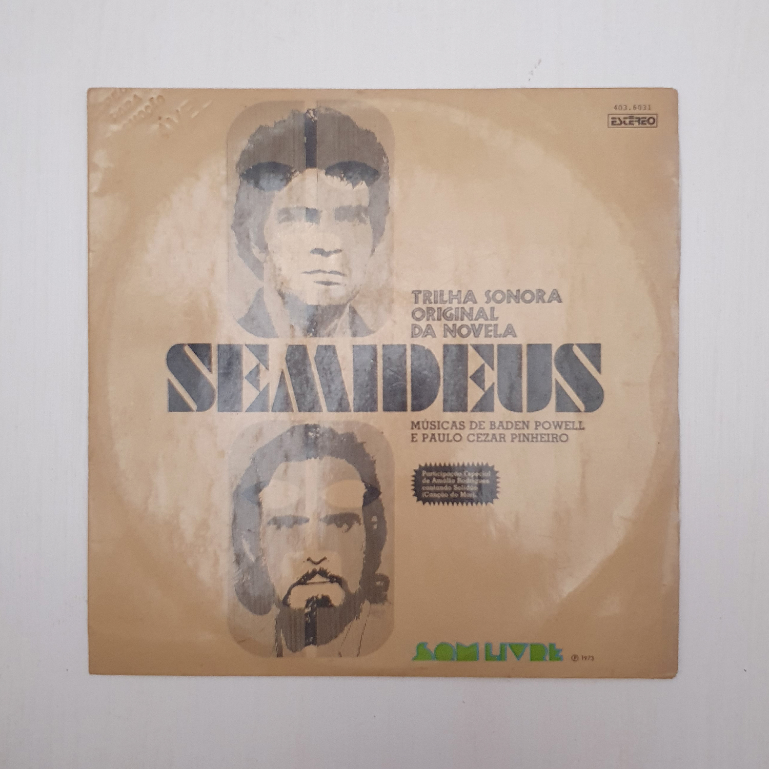 O Semideus (Trilha Sonora Original) (1973) - Zabumbê Discos