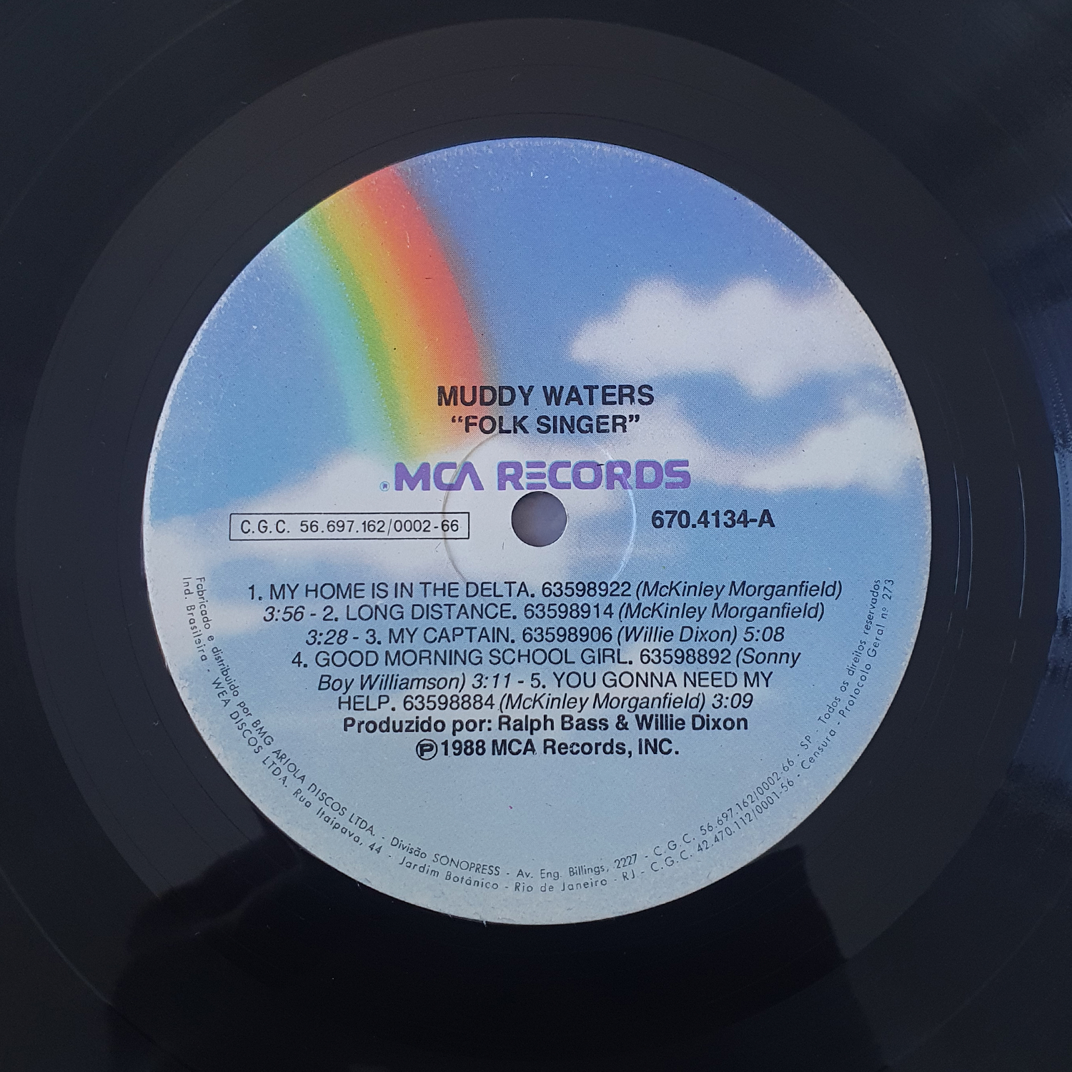 Muddy Waters – Folk Singer (1988) - Zabumbê Discos