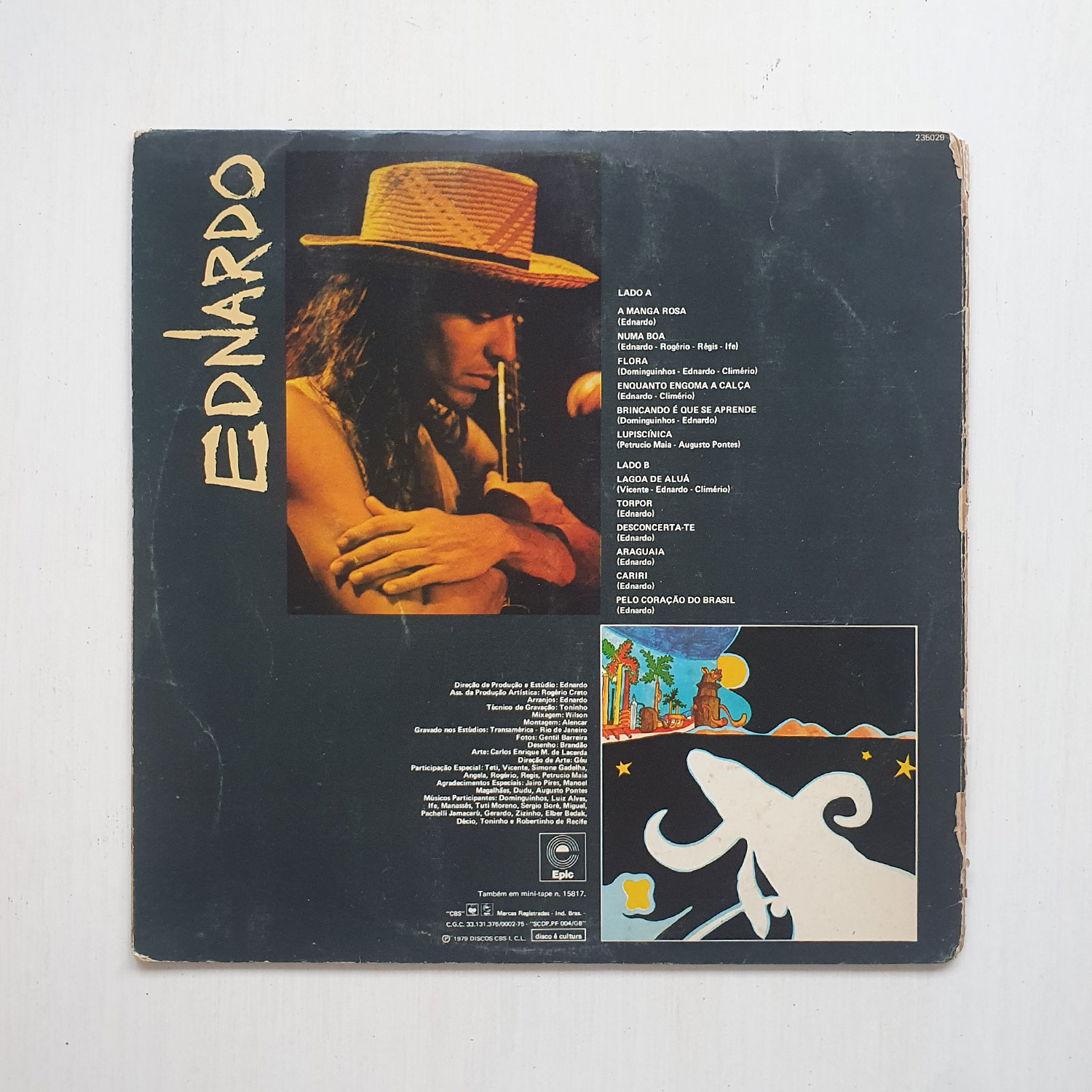 Ednardo – Ednardo (1979) - Zabumbê Discos