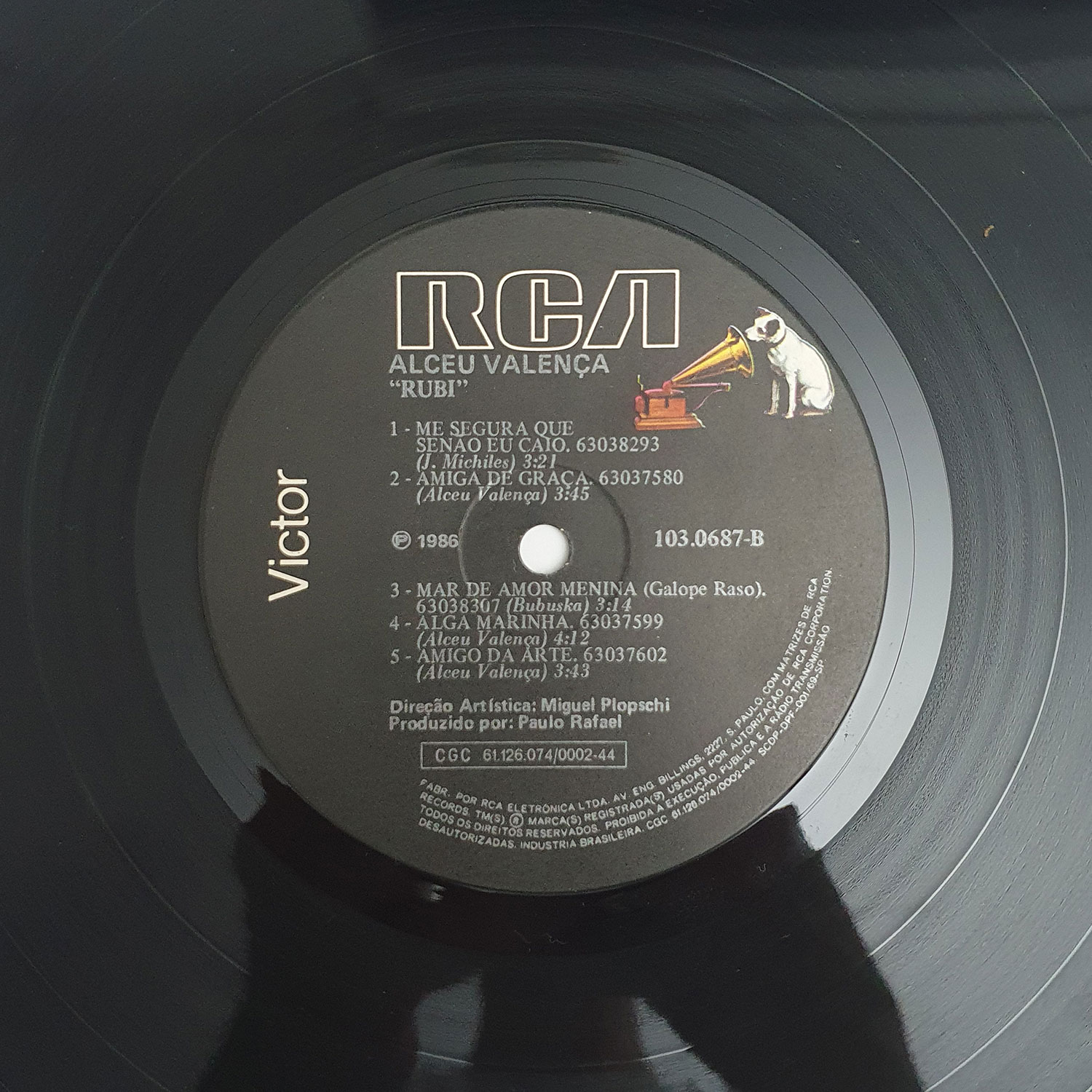 Alceu Valença – Rubi (1986) - Zabumbê Discos